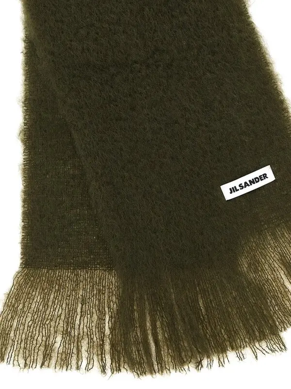 JIL SANDER Mohair Scarf