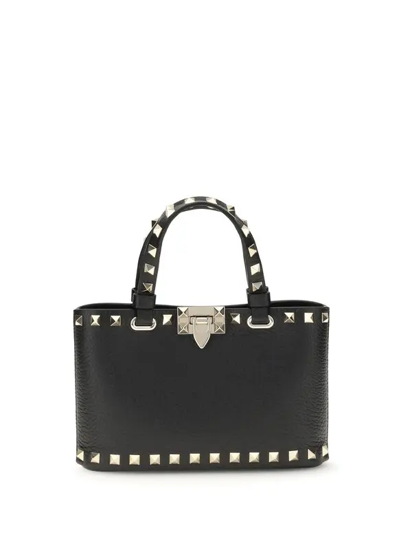 Valentino Garavani Rockstud Shopping Mini Handbag - Black