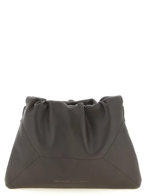 Brunello Cucinelli Bc Duo Pouch - Brown