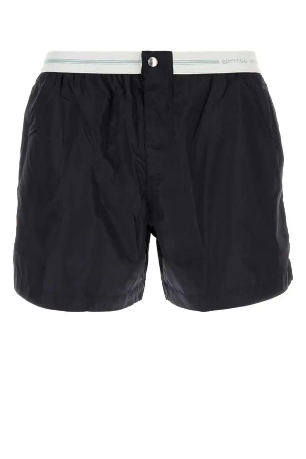 Bottega Veneta Nylon Swimming Shorts - Blue