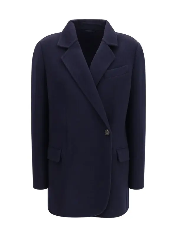 Brunello Cucinelli Single-breasted Wool And Cashmere Jacket