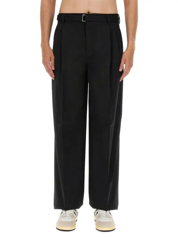 LANVIN Wide Leg Pants - Black