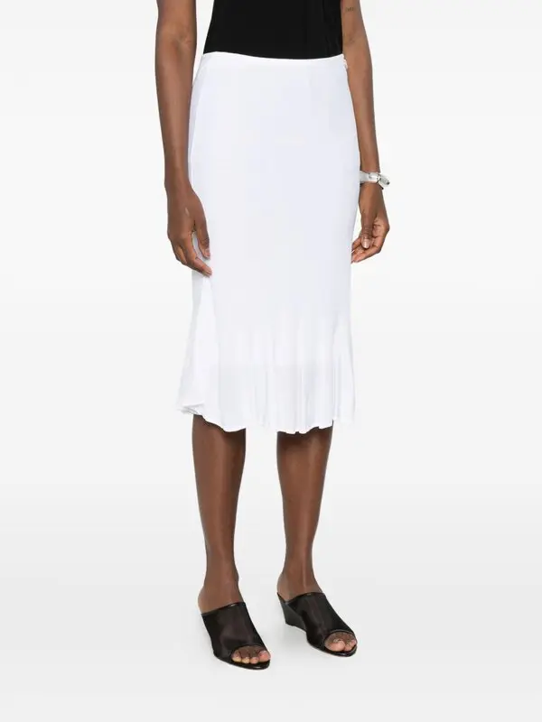 TOTEME Fluted Midi Skirt