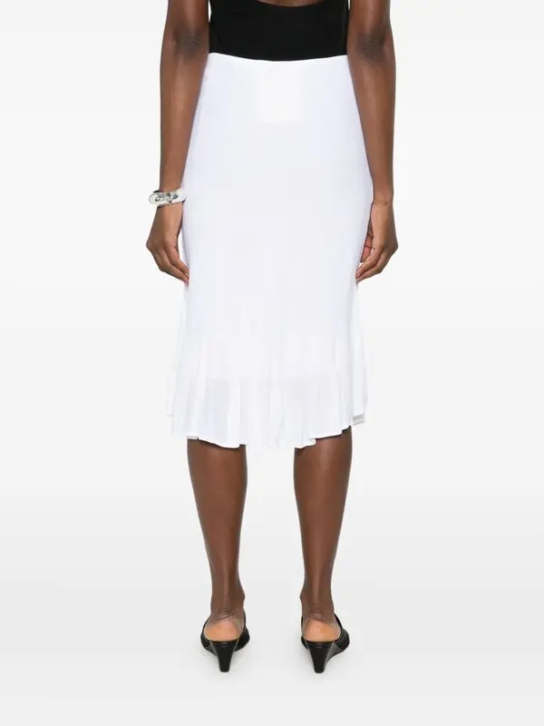 TOTEME Fluted Midi Skirt