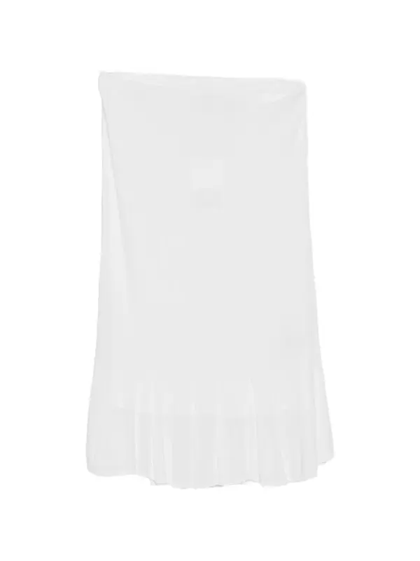 TOTEME Fluted Midi Skirt - Multicolor