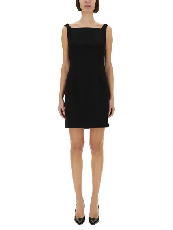 Givenchy Crepe And Satin Dress