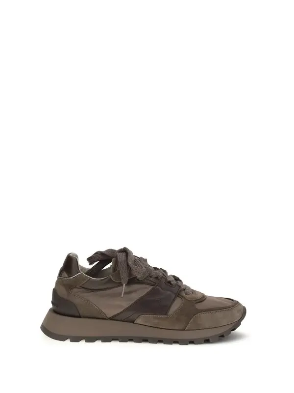 Brunello Cucinelli Suede Sneakers - Brown