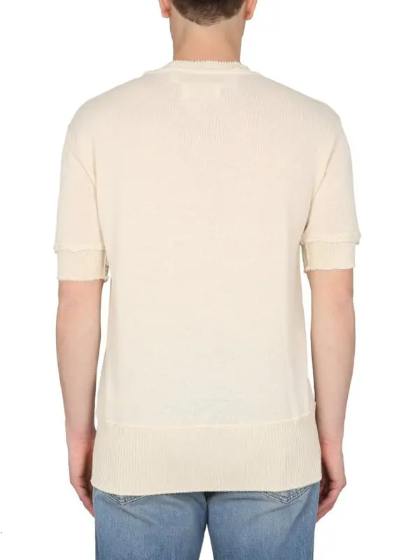 MAISON MARGIELA Wool Blend Sweater - White