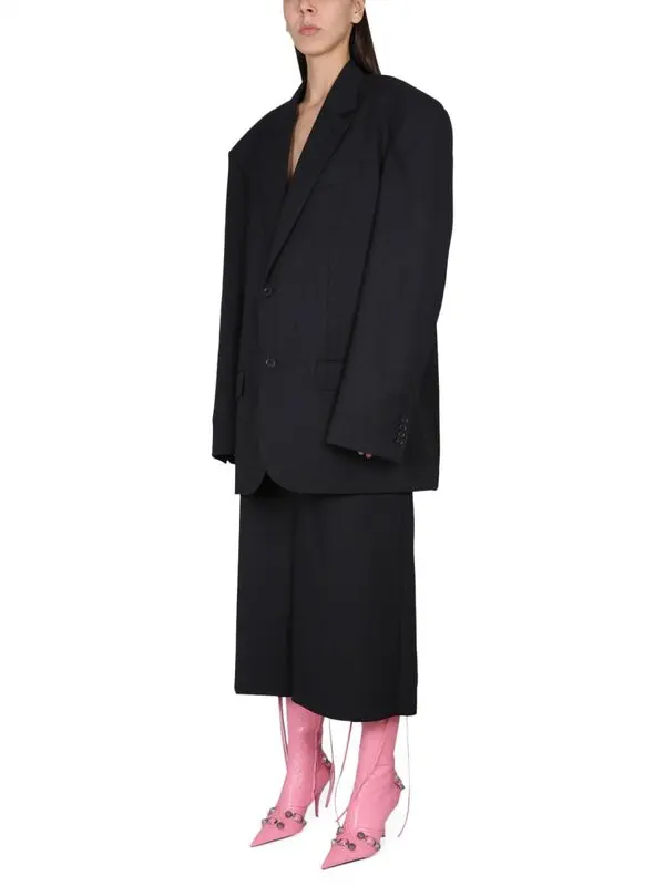 Balenciaga Loose Shorts - Black