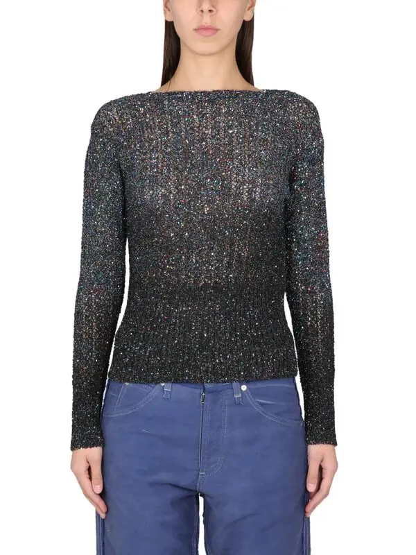 MAISON MARGIELA Sequined Shirt - Black