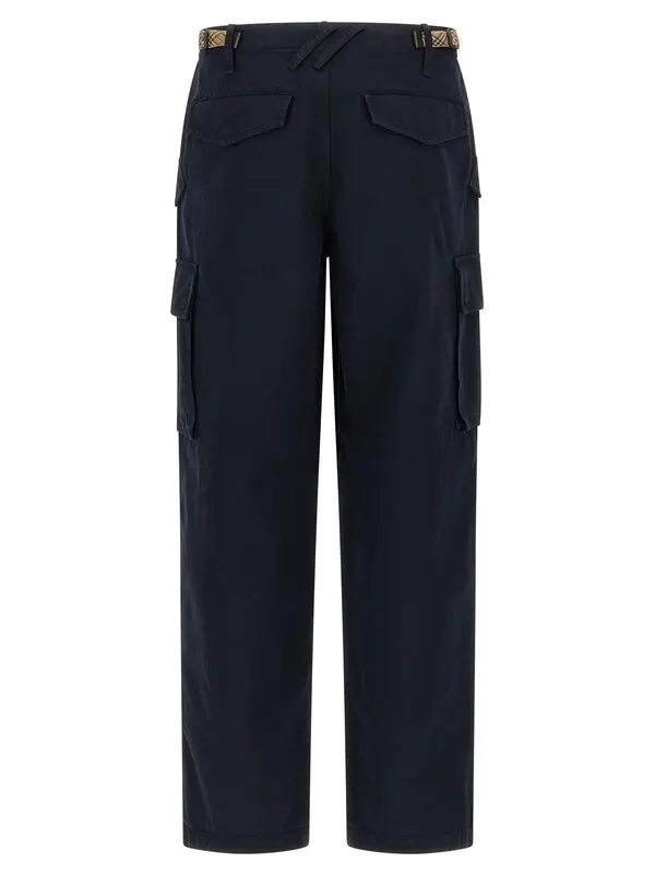Burberry Cyrus Cargo Trousers - Blue