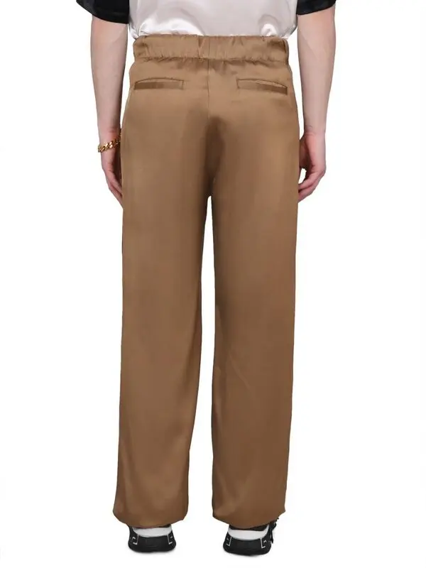 Versace Drawstring Pants - Black