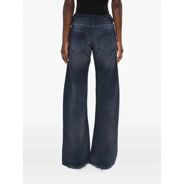 Balenciaga Denim Flared Jeans - Blue