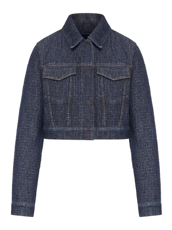 Fendi Ff Denim Jacket
