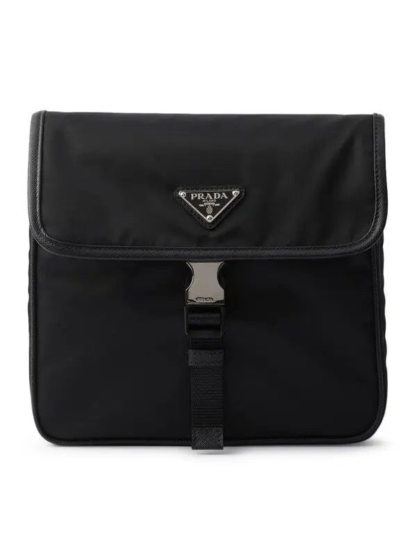 Prada Re-nylon And Saffiano Shoulder Bag