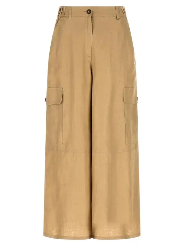 Max Mara Wikfinale' Pants - Cream