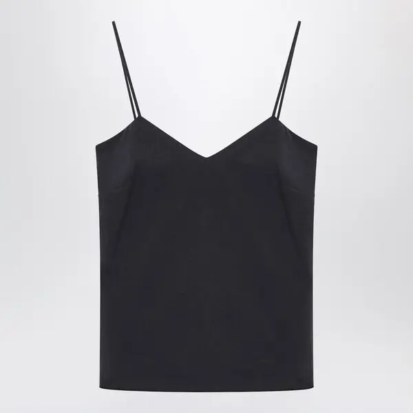 Max Mara Silk Tank Top - Blue