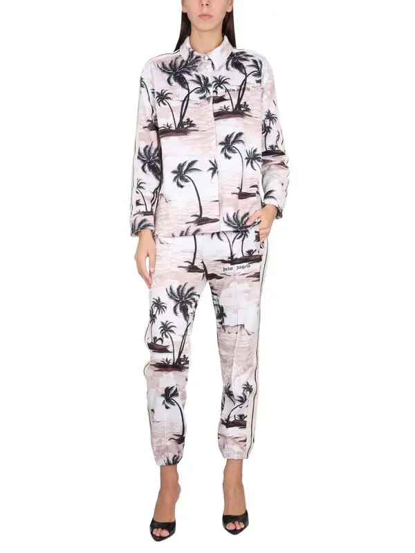 Palm Angels Island Print Shirt