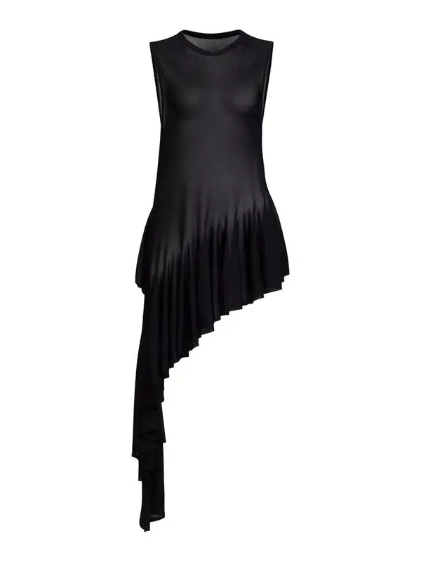 Alaïa Asymmetric Top With Godet