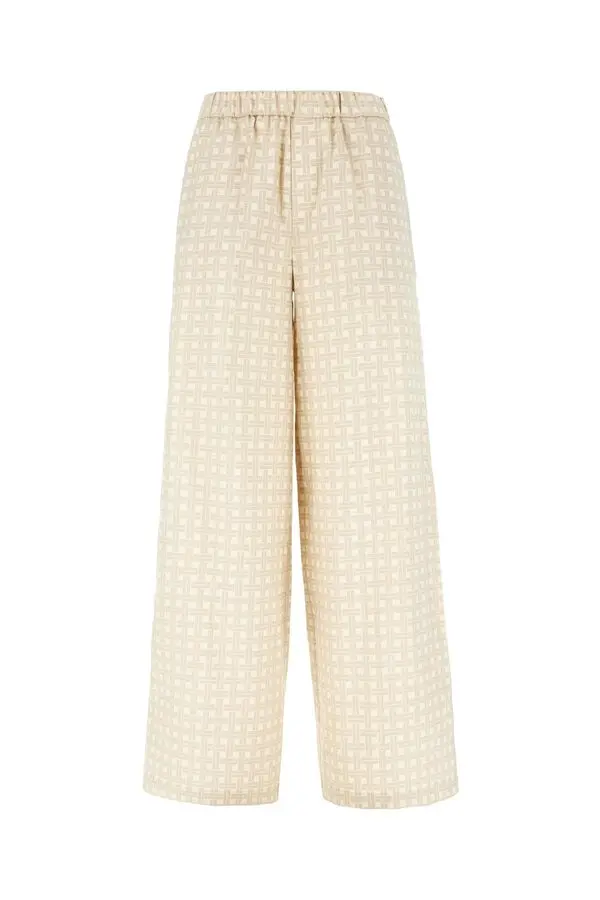 Kenzo Printed Wide Leg Trousers
