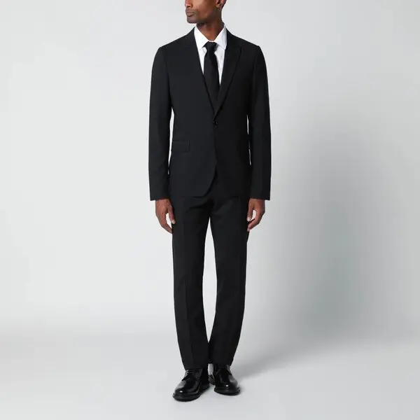 LARDINI Single-breasted Wool-blend Suit