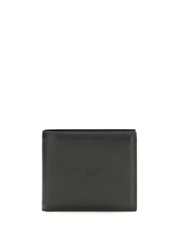 Givenchy Bifold Leather Wallet - Black