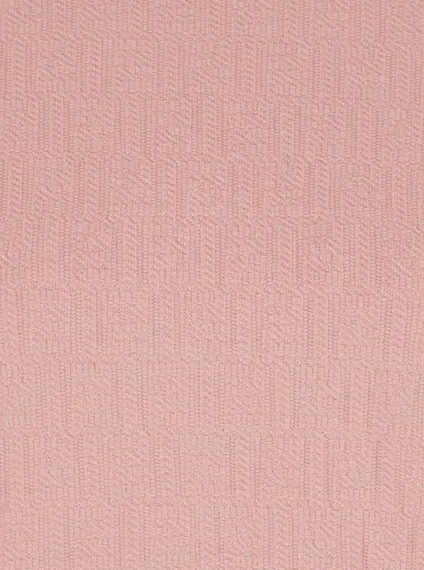 Fendi Crew Neck T-shirt With All-over Ff Motif In Cotton - Pink