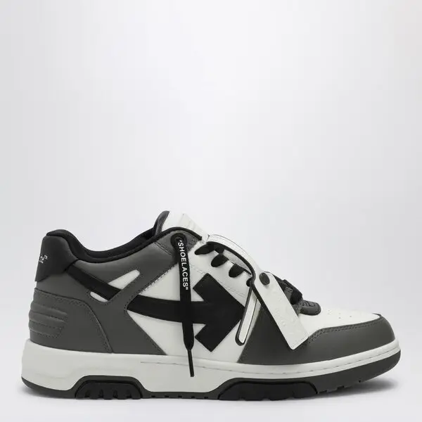 Off-White Leather Out Of Office Sneakers - Gray
