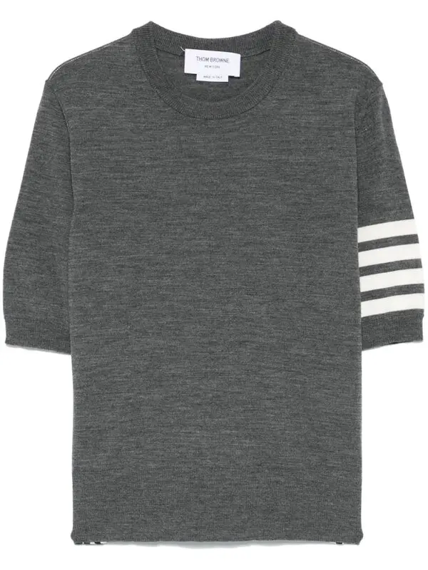 Thom Browne Wool Crewneck Sweater