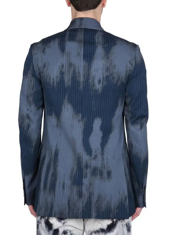 Amiri Relaxed Fit Double Breasted Blazer