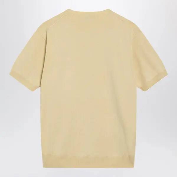 Prada Colored Silk-blend Sweater With Logo