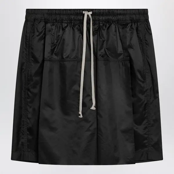 Moncler Rick Owens Drawstring Kilt Shorts - Black