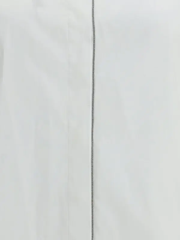 Brunello Cucinelli Embellished Cotton Shirt