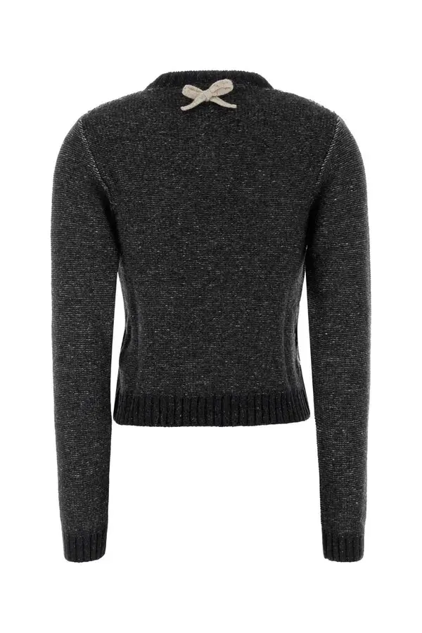 Moschino Wool Blend Sweater - Gray