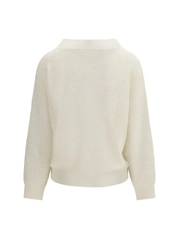 Brunello Cucinelli Cashmere Net Sweater - Multicolor