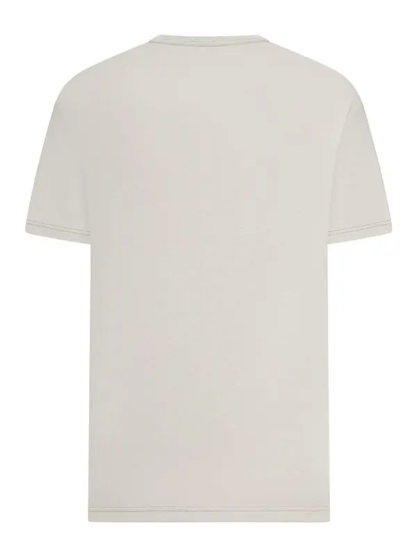 LEMAIRE Short-sleeved Boxy T-shirt In Heavy Jersey - Cream