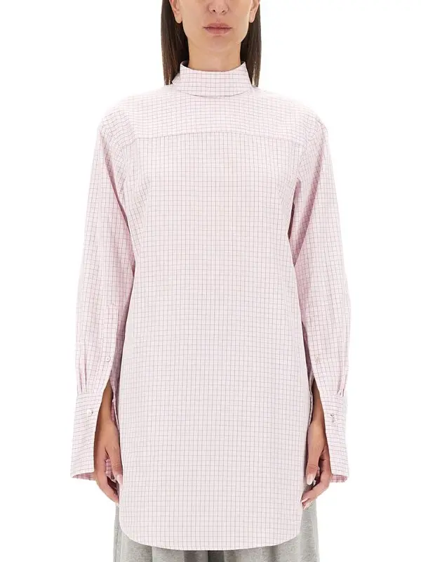 Dries Van Noten Plaid Shirt - Pink