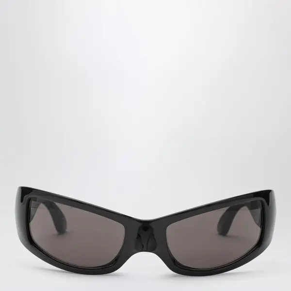 Balenciaga Sunglasses With Logo - Black