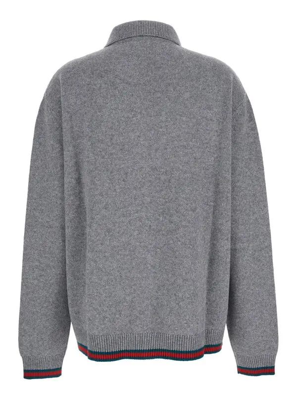 Gucci Wool And Cashmere Blend Cardigan - Multicolor