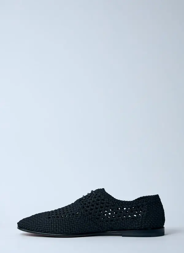 Dolce & Gabbana Woven Derby Shoes