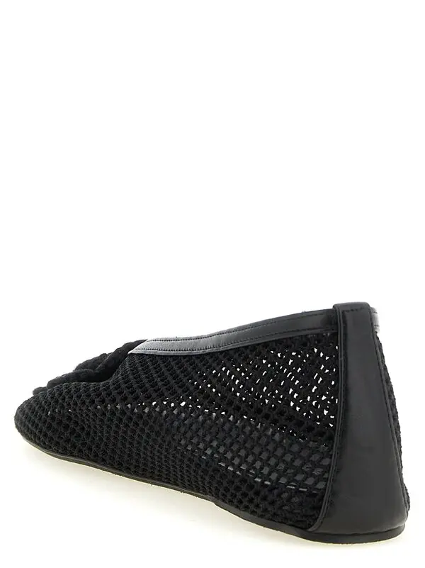 GANNI Jenny Ballet Flats - Black
