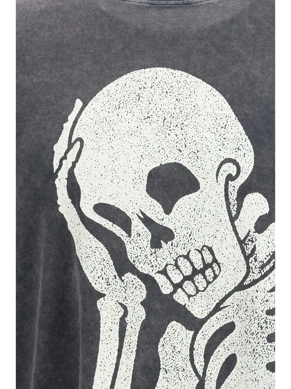Palm Angels Skull Double Long-sleeved Shirt