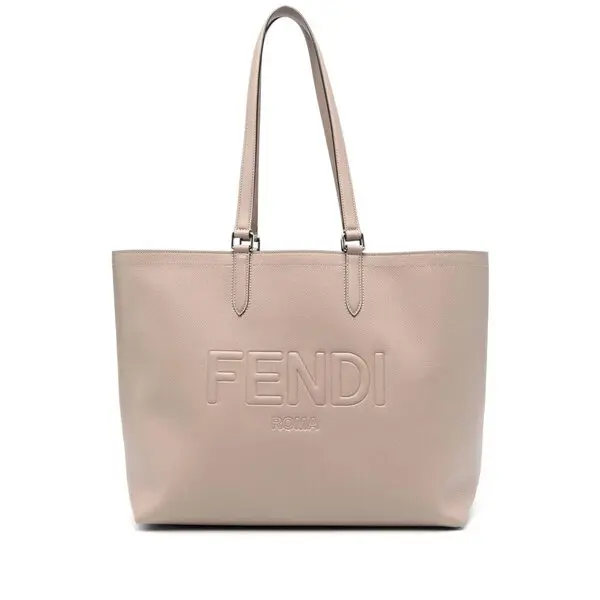 Fendi Neutrals Tote Bags