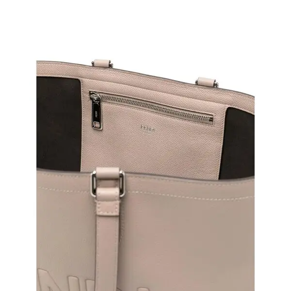 Fendi Neutrals Tote Bags