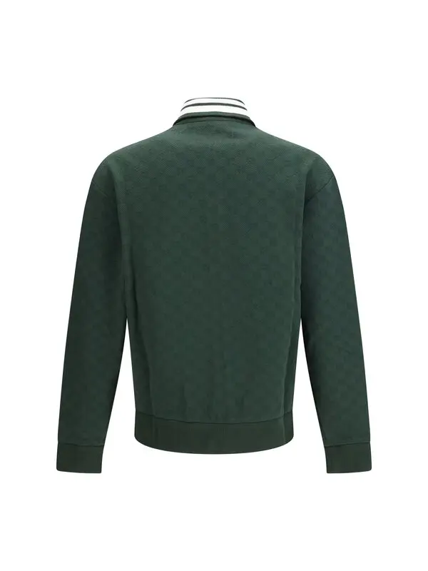 Gucci Gg Technical Jersey Zip Jacket - Green