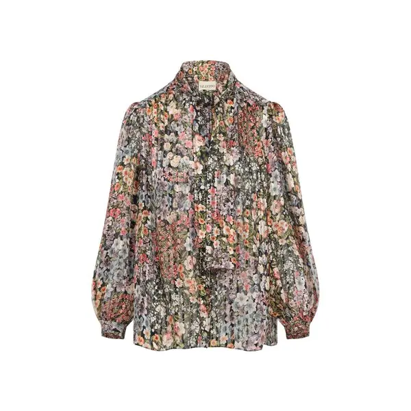 Valentino Garavani Silk Floral Shirt - Multicolor