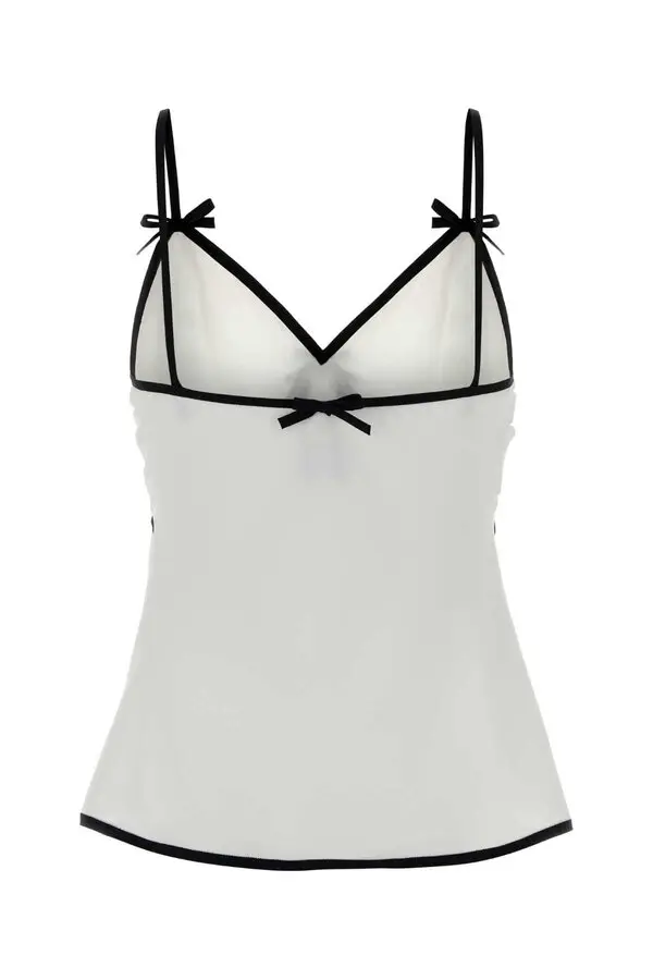 Moschino Crepe Top By