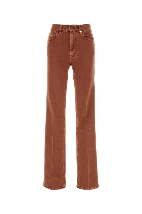 Chloé Brick Denim Jeans