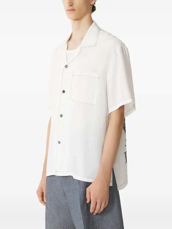 LANVIN Graphic Print Shirt