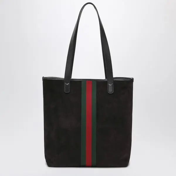 Gucci Medium Ophidia Shopping Bag In Suede